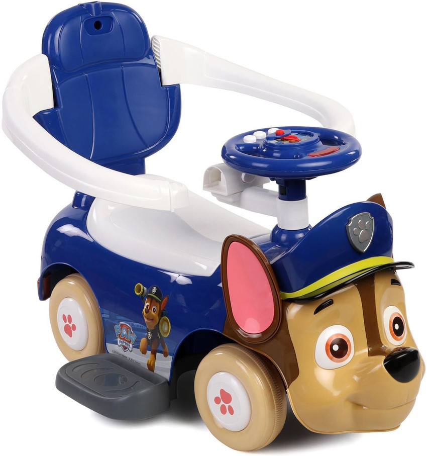 PAW PATROL Chase Ride On Push Car Chase Face Shape Imported Premium Quality Blue Colour Rideons Wagons Battery Operated Ride On Price in India Buy PAW PATROL Chase