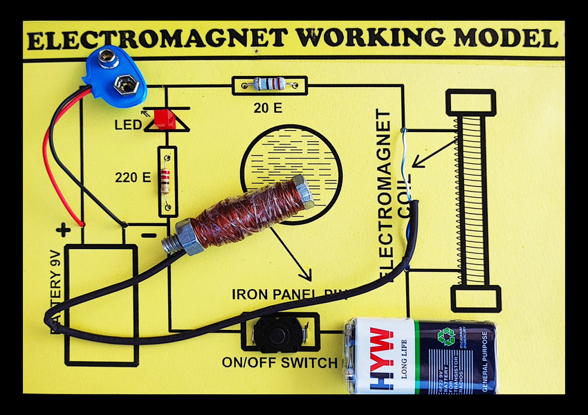 Electromagnet Science Experiment