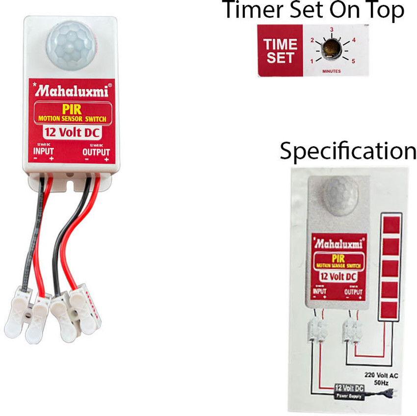 Motion Sensor Timer Switch