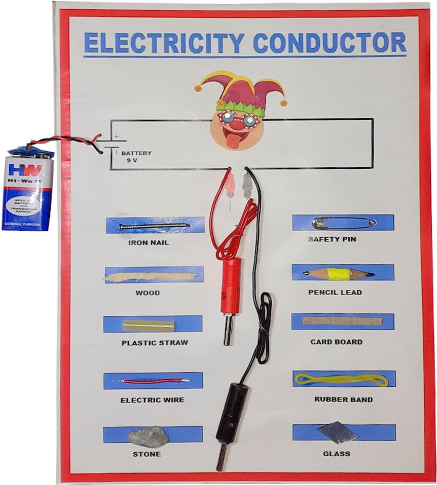 Conductors Of Electricity Science Project Electric Circuits And