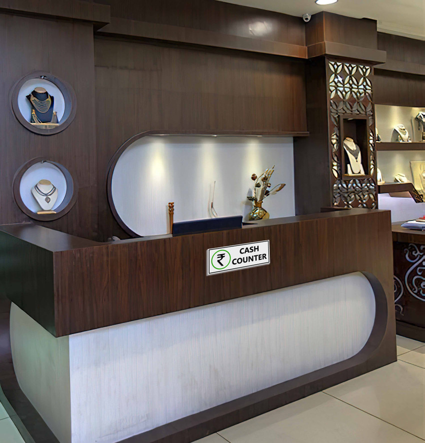 Restaurant Cashier Counter