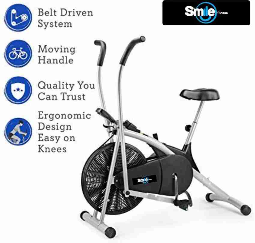 Smile incredible Fitness Air Bike Exercise