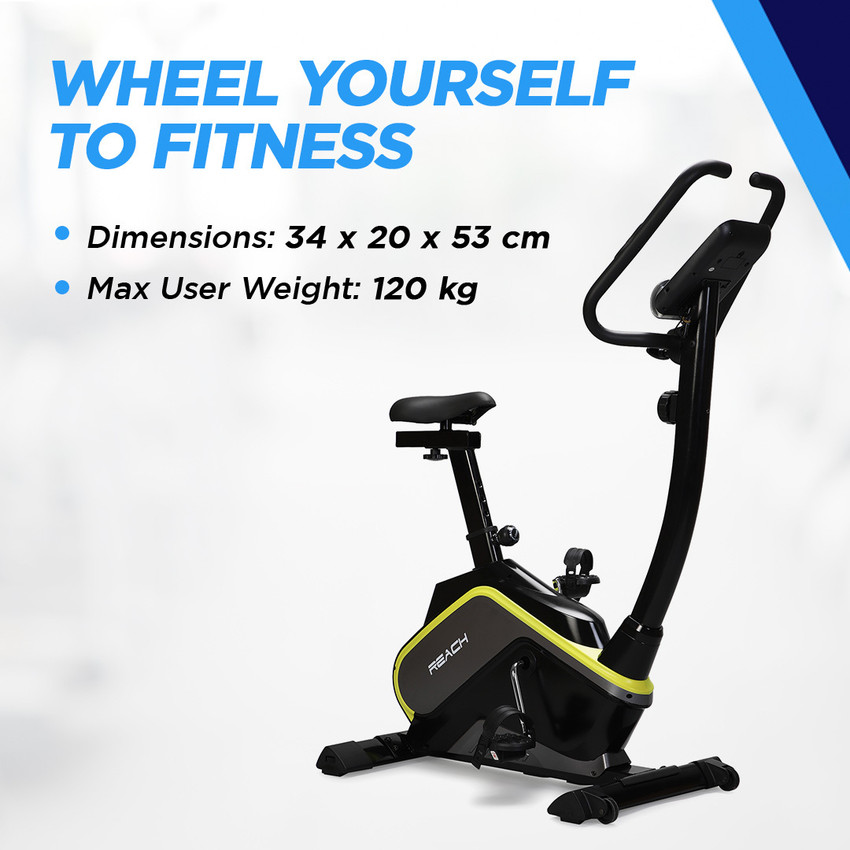 Reach B-400 Magnetic Exercise Cycle With Kg Flywheel Easy, 44% OFF