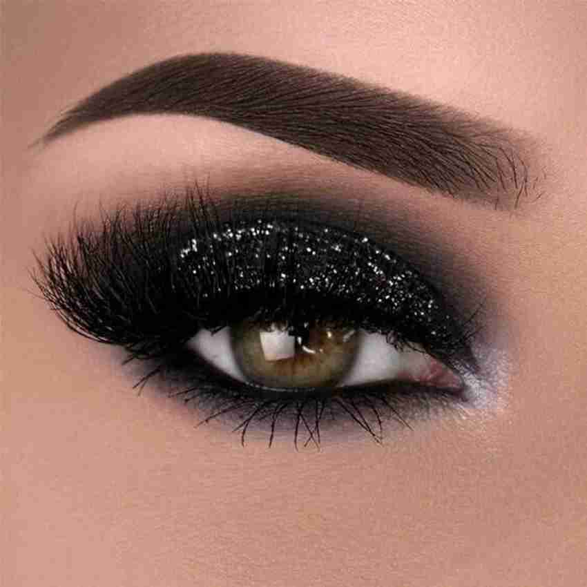 Black sparkly eyeshadow store