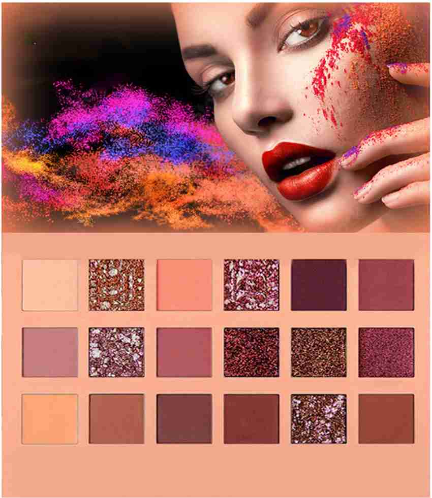 rezmay Beauty 18 Color Matte Shimmer Nude EyeShadow Eye Shadow Palette M 18 g Price in India Buy rezmay Beauty 18 Color Matte Shimmer Nude EyeShadow Eye Shadow Palette M 18