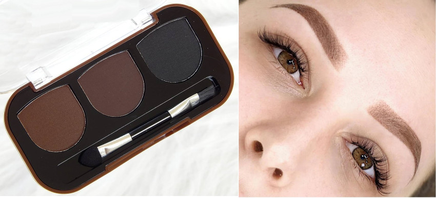 GFSU Best eyebrow powder cake make up with brush 9 g Price in India Buy GFSU Best eyebrow powder cake make up with brush 9 g Online In India Reviews Ratings