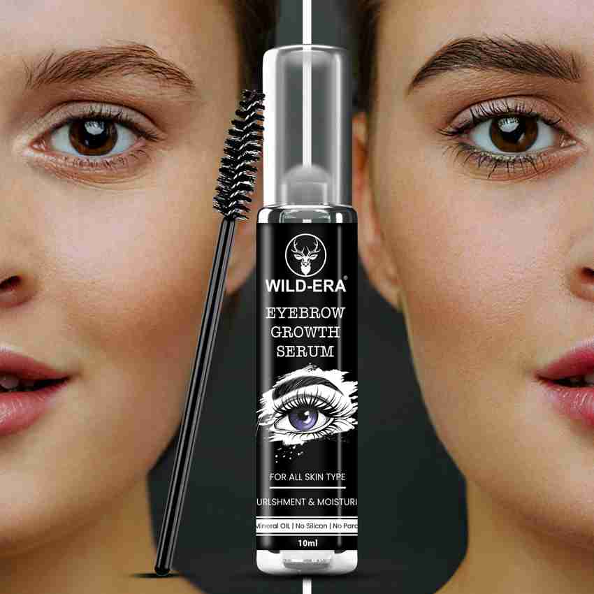 WILDERA Eye Brows EyeLash Hair Growth Volume Serum With Castor Oil Vitamin E 10ml 10 ml Price in India Buy WILDERA Eye Brows EyeLash Hair Growth Volume Serum