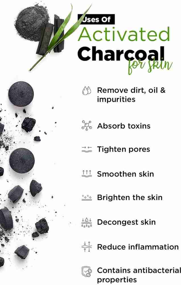 Uses For Activated Charcoal Skin Purifying Face Mask 50ml | Natural