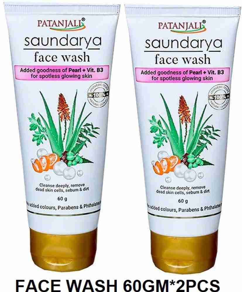 Patanjali Saundarya Face Wash(2 X 100g) Pack