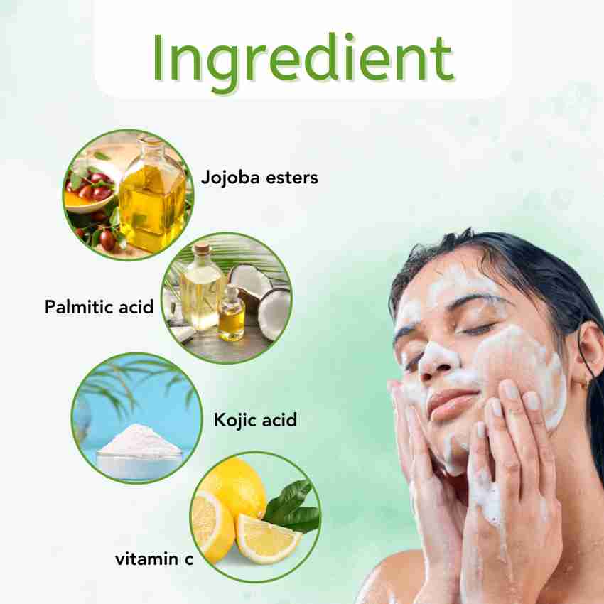 DEVRIZ PROFESSIONAL Foam with Kojic and Vitamin C for Brighter Cleaner Skin for women Face Wash Price in India Buy DEVRIZ PROFESSIONAL Foam with Kojic and Vitamin C for Brighter Cleaner