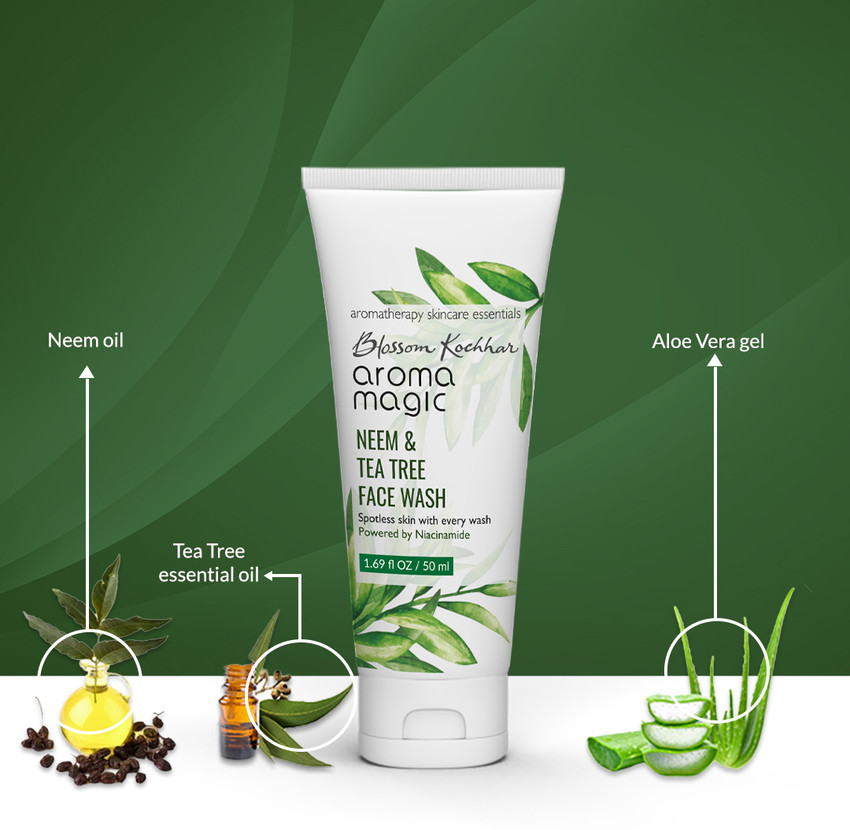 Aroma Magic Neem And Tea Tree Face Wash