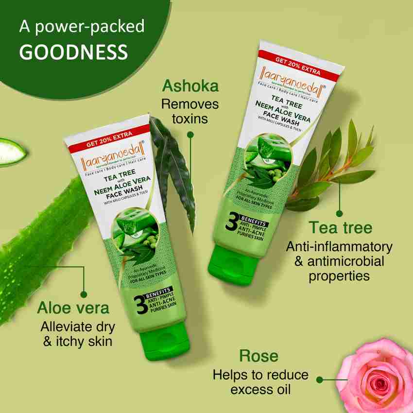 Tea tree face wash benefits store