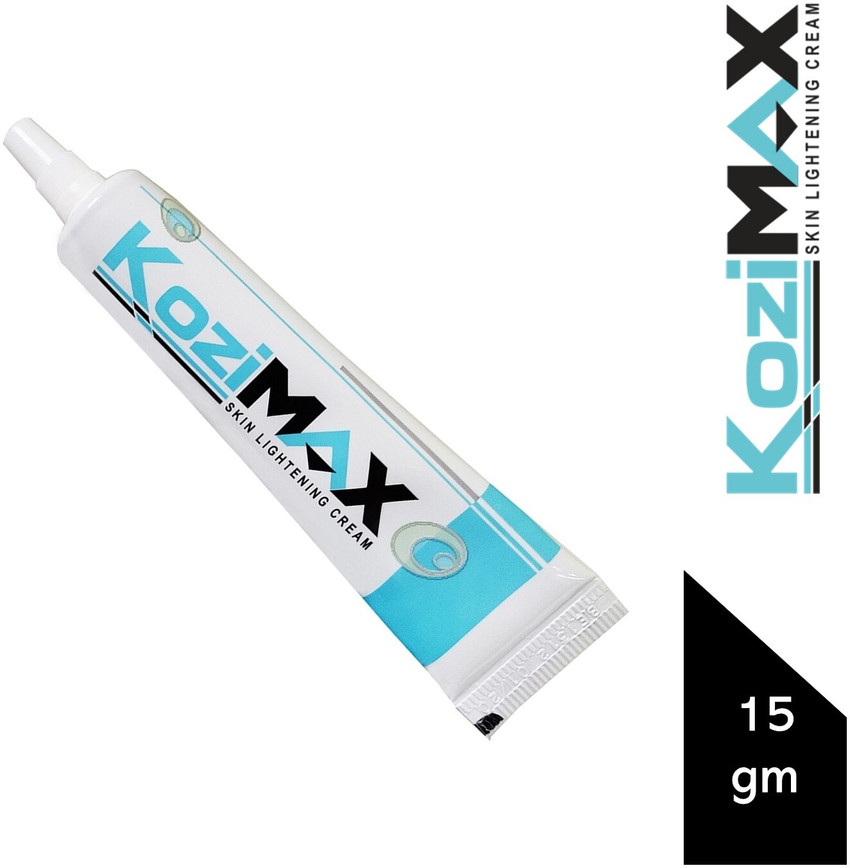 KOZIMAX Skin lightening Cream Pack of 1 Price in India Buy KOZIMAX Skin lightening Cream Pack of 1 online at Flipkart