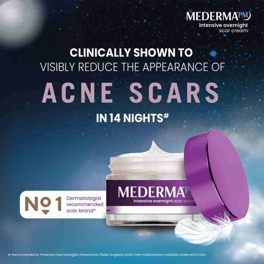 MEDERMA PM Old New Acne Scar Removal Cream Price in India Buy MEDERMA PM Old New Acne Scar Removal Cream online at Flipkart