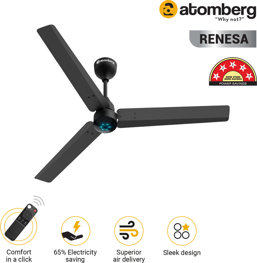 Atomberg fan price store