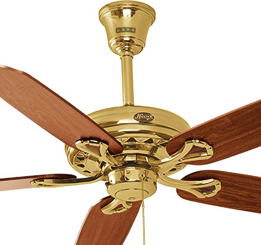 Hunter Original Polished Brass Ceiling Fan | Shelly Lighting