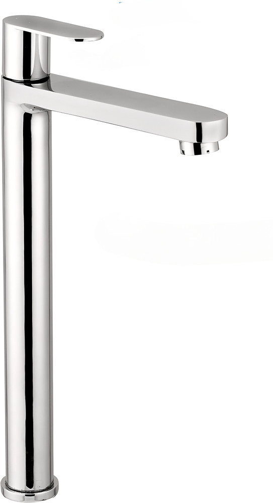CARNIVAL Premium Quality Brass Tall Pillar Cock Tap For Wash Basin 10 Inch Extended Tall Body Basin Pillar Tap for Wash Basin with Chrome Finish Counter Table Top Pillar Tap Faucet