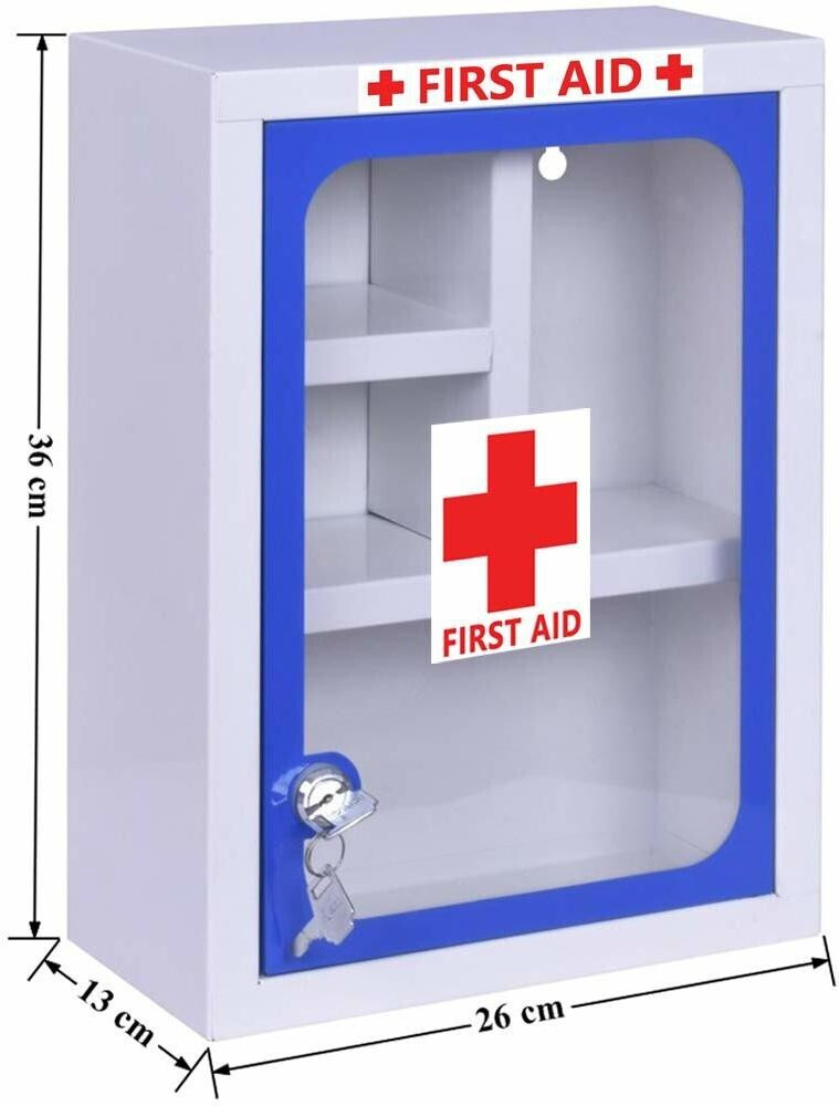 First Aid Wall Box Serious Wound First Aid Kit || Portable And Wall