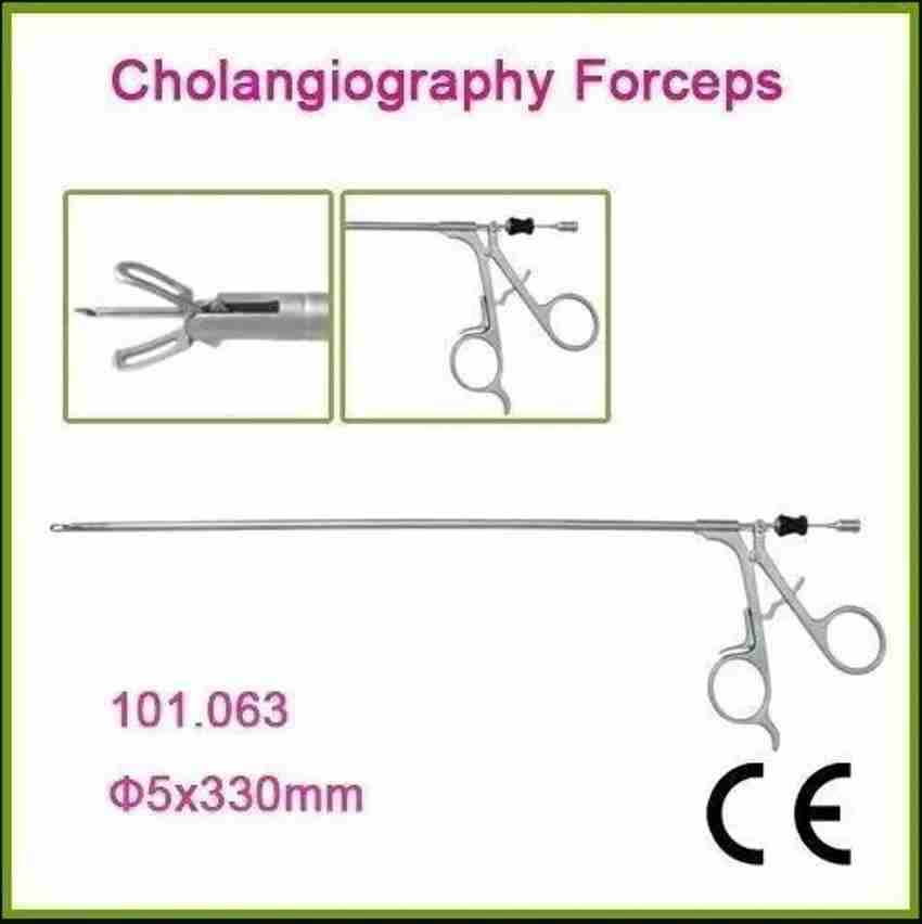 Cholangiogram Clamp Material: Stainless Steel Polished Gallblader