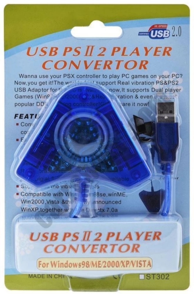 Pc Usb To Ps 2 Adapter