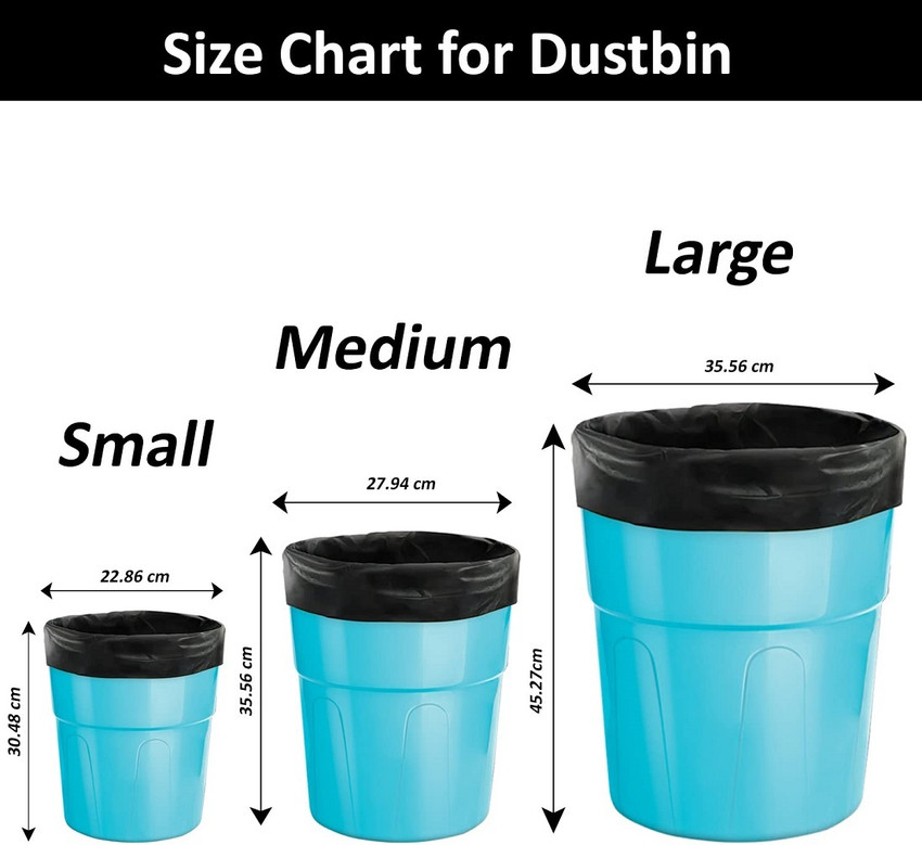 Garbage cover sizes store
