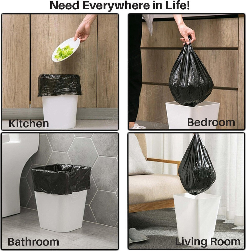 Train garbage bags dustbin polythene bags dustbin covers for home garbage bags 19 21 60 Bags Medium 20 L Garbage Bag Pack Of 60 Price in India Buy Train garbage bags dustbin