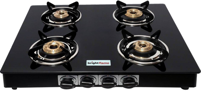 Bright flame gas stove store