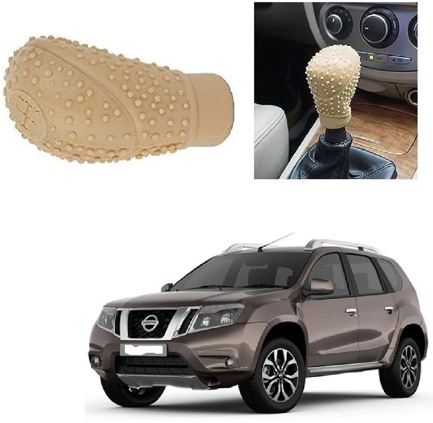 AutooNation Best Car Gear Shift Knob Cover 1Pcs Beige Color For Nissan Terrano Gear Shift Collar Price in India Buy AutooNation Best Car Gear Shift Knob Cover 1Pcs Beige Color For