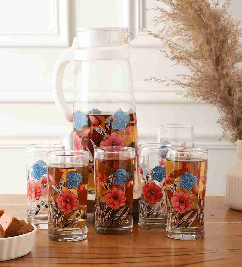 Jug and glass set store