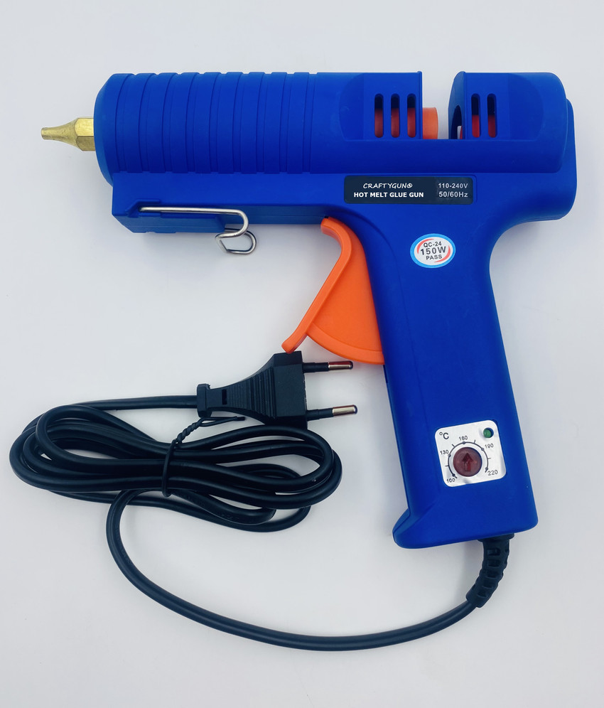 CRAFTYGUN BLUE 150W 150 WATT Standard Temperature Corded Glue Gun Price in India Buy CRAFTYGUN BLUE 150W 150 WATT Standard Temperature Corded Glue Gun online at Flipkart