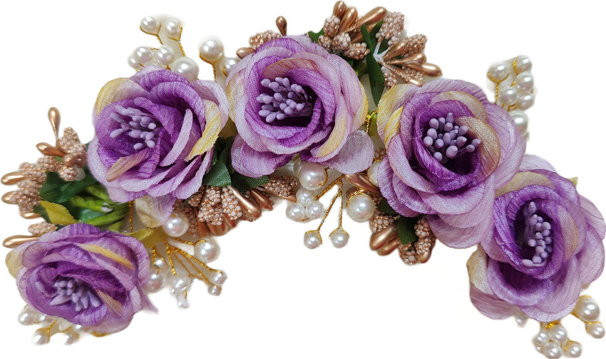 Purple rose hair accessories store