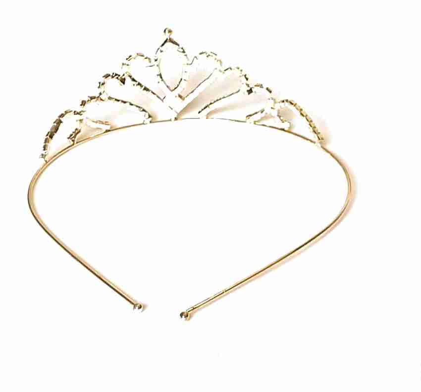 PINAKIN Golden Hair Crown Tiara for Birthday Girl Princess Head Band Price in India Buy PINAKIN Golden Hair Crown Tiara for Birthday Girl Princess Head Band online at Flipkart
