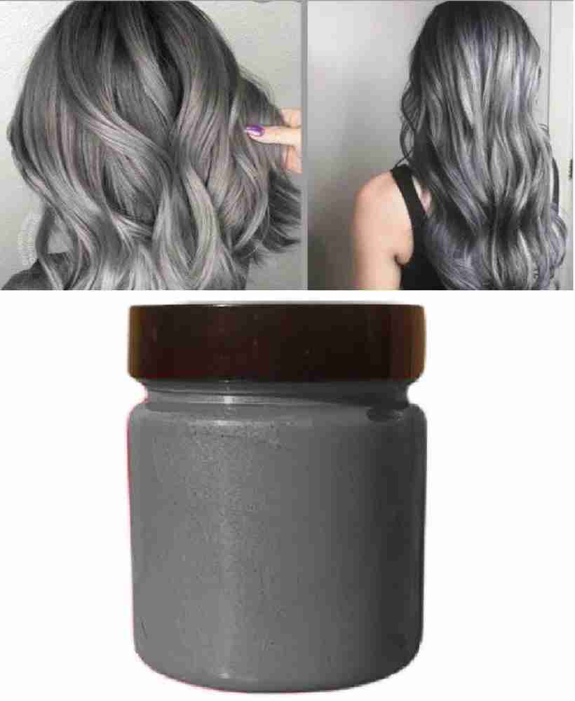 Dark Grey Brown Hair