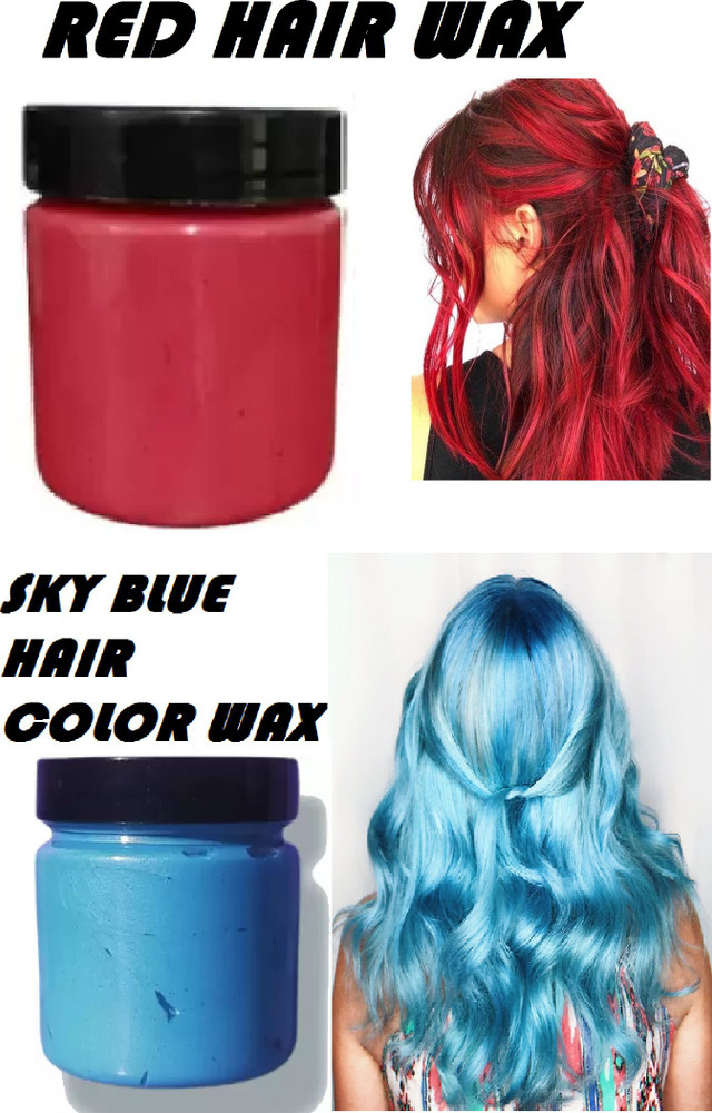 Bluish Red Hair Color
