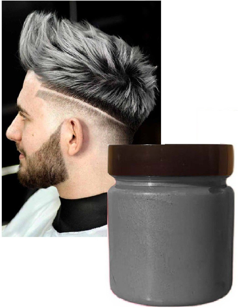 Ash Gray Hair Color Men