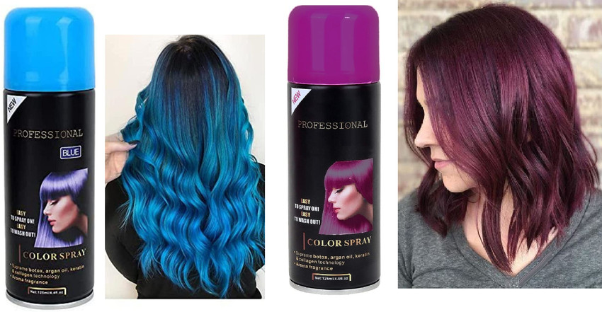 Blue Violet Hair Color