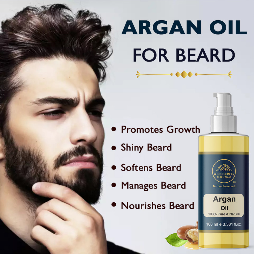 Argan oil for beard store