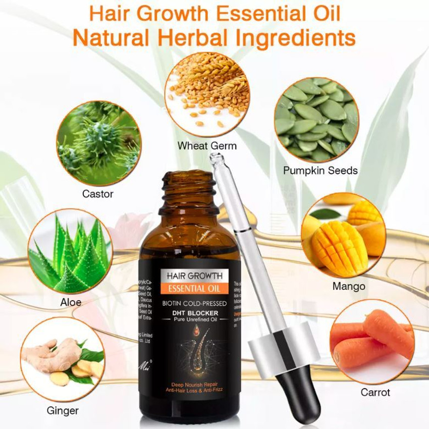 Essential oil for hair growth store