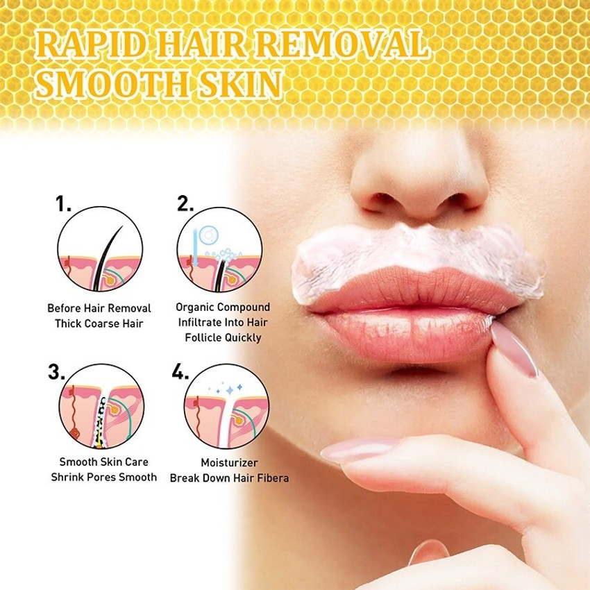 Female facial hair removal products store