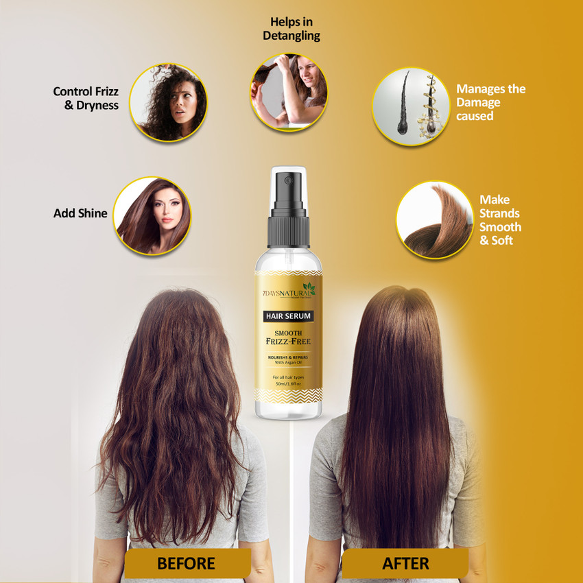 Hair straightening serum store