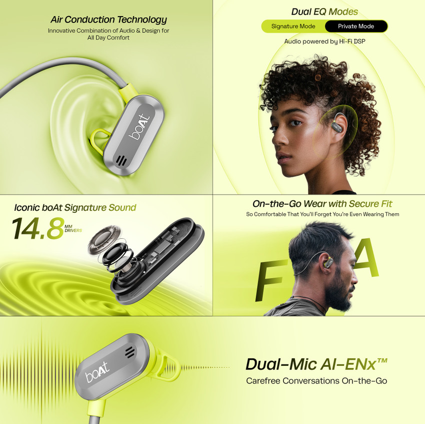 boAt Rockerz 261 Pro w Air Conduction Tech 14.8mm Drivers Outdoor Sports Neckband Bluetooth Price in India Buy boAt Rockerz 261 Pro w Air Conduction Tech 14.8mm Drivers Outdoor Sports Neckband Bluetoo...