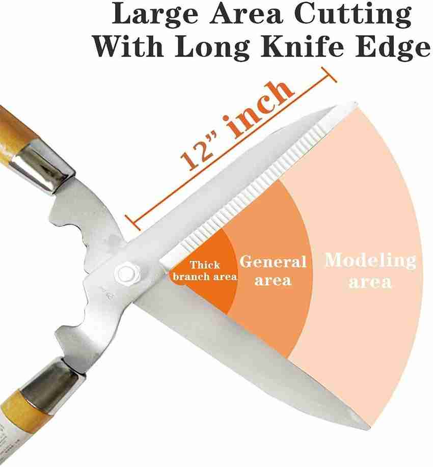 JD FRESH Plant Cutter Tools for Home Gardening Size 12 Inch Plant Cutting Scissors for Gardening Use Plant Cutter Tools For Home Garden Scissors And Cutter For Gardening 12 Inch Hedge Shear Price