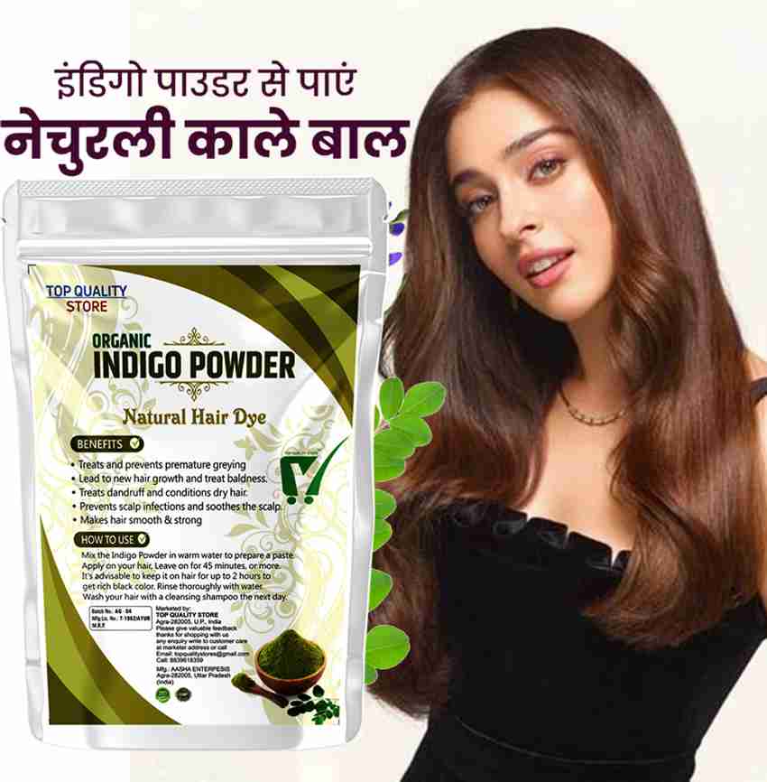 Natural Indigo Hair Color