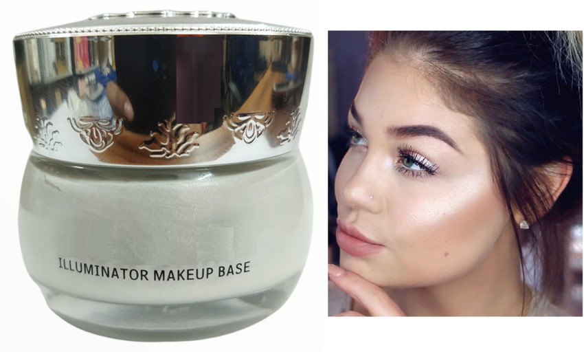 White liquid highlighter makeup store