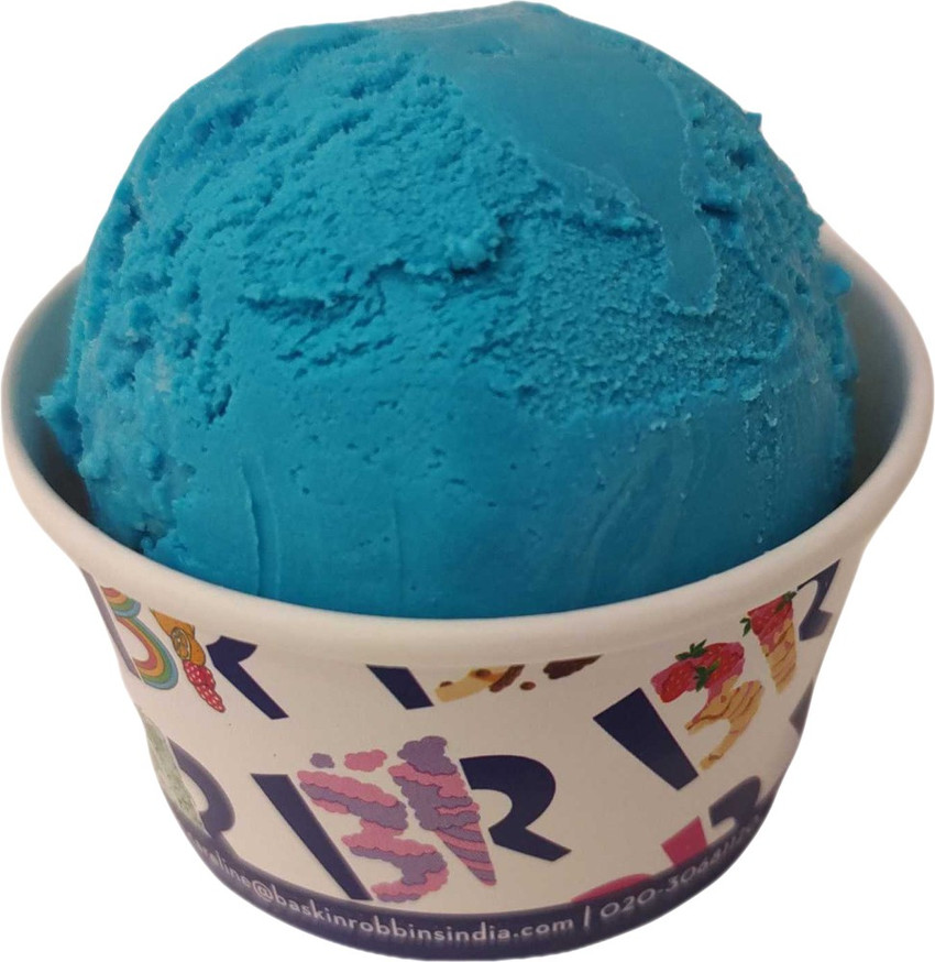 Blue Raspberry Ice Cream Baskin Robbins