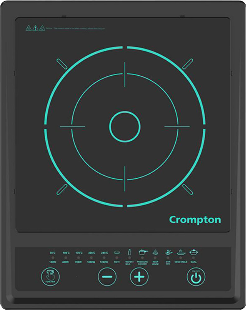 Crompton 1200 W Induction Cooktop Push Button Buy Crompton 1200 W Induction Cooktop Push Button Online at best price in India Flipkart