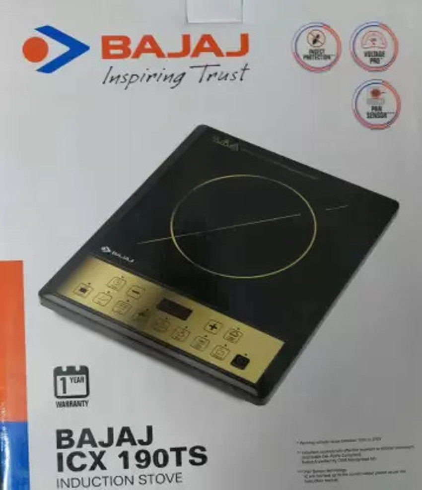Bajaj induction cooker 1900 watt price store