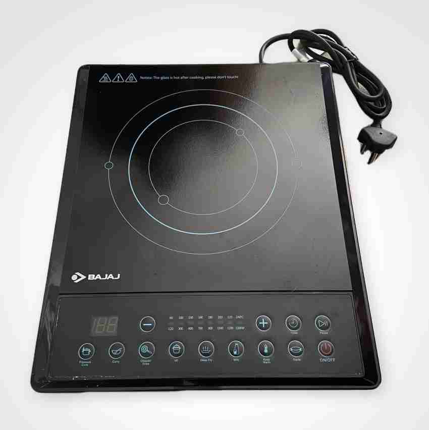 BAJAJ 1300 W Induction Cooktop Push Button Buy BAJAJ 1300 W Induction Cooktop Push Button Online at best price in India Flipkart