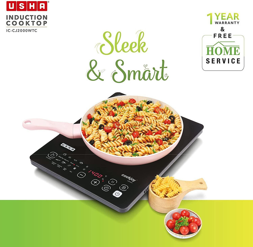 USHA 2000 W Induction Cooktop Touch Panel