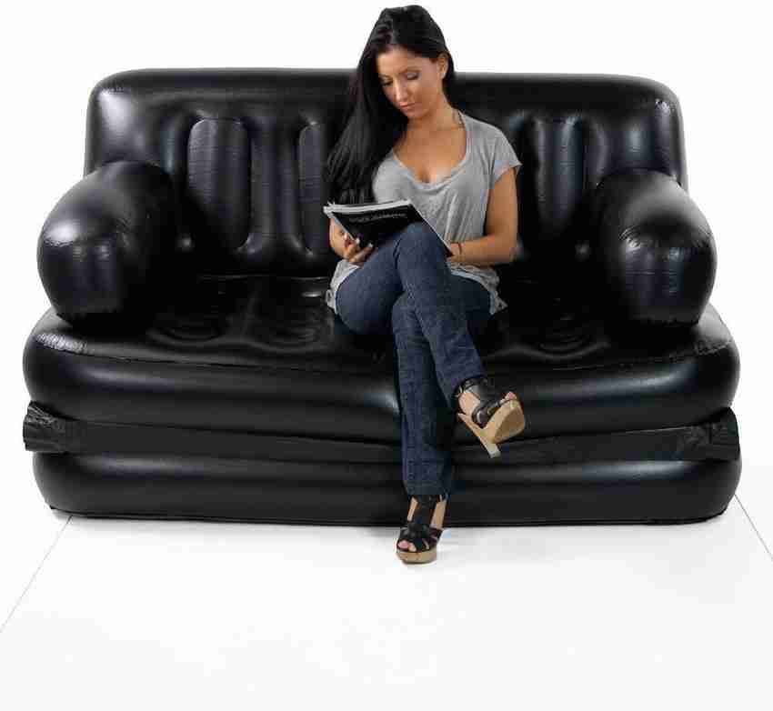Inflatable Double Sofa Couch Air Bed | Baci Living Room